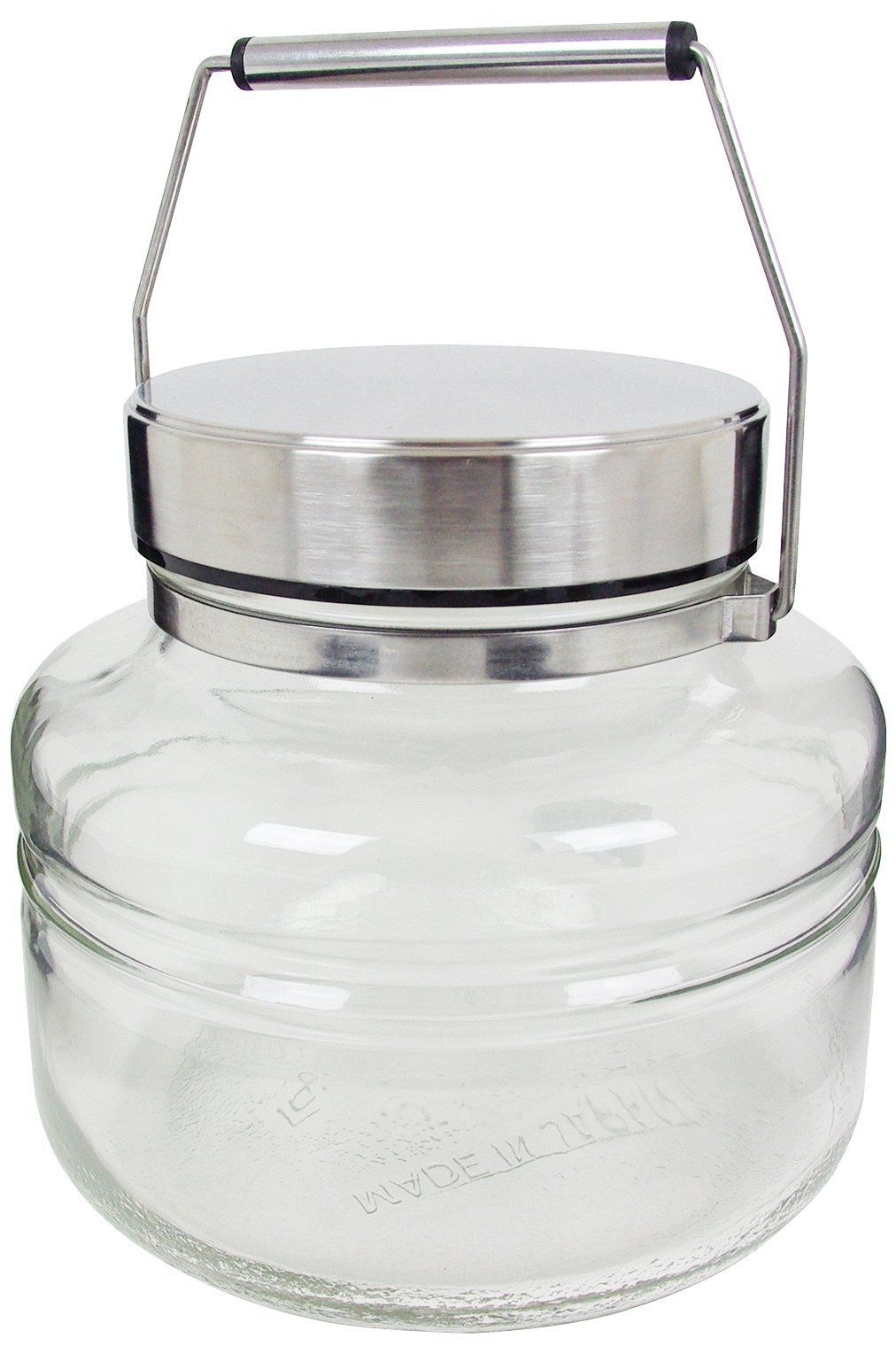 (送料無料)アデリア(ADERIA) MCコンテナー2L 日本製 化粧箱入り 梅酒瓶 保存容器 梅瓶 保存瓶 米びつ ステンレスキャップ ガラス瓶 ガラス キャニスター 密閉容器 調味料入 瓶 ...