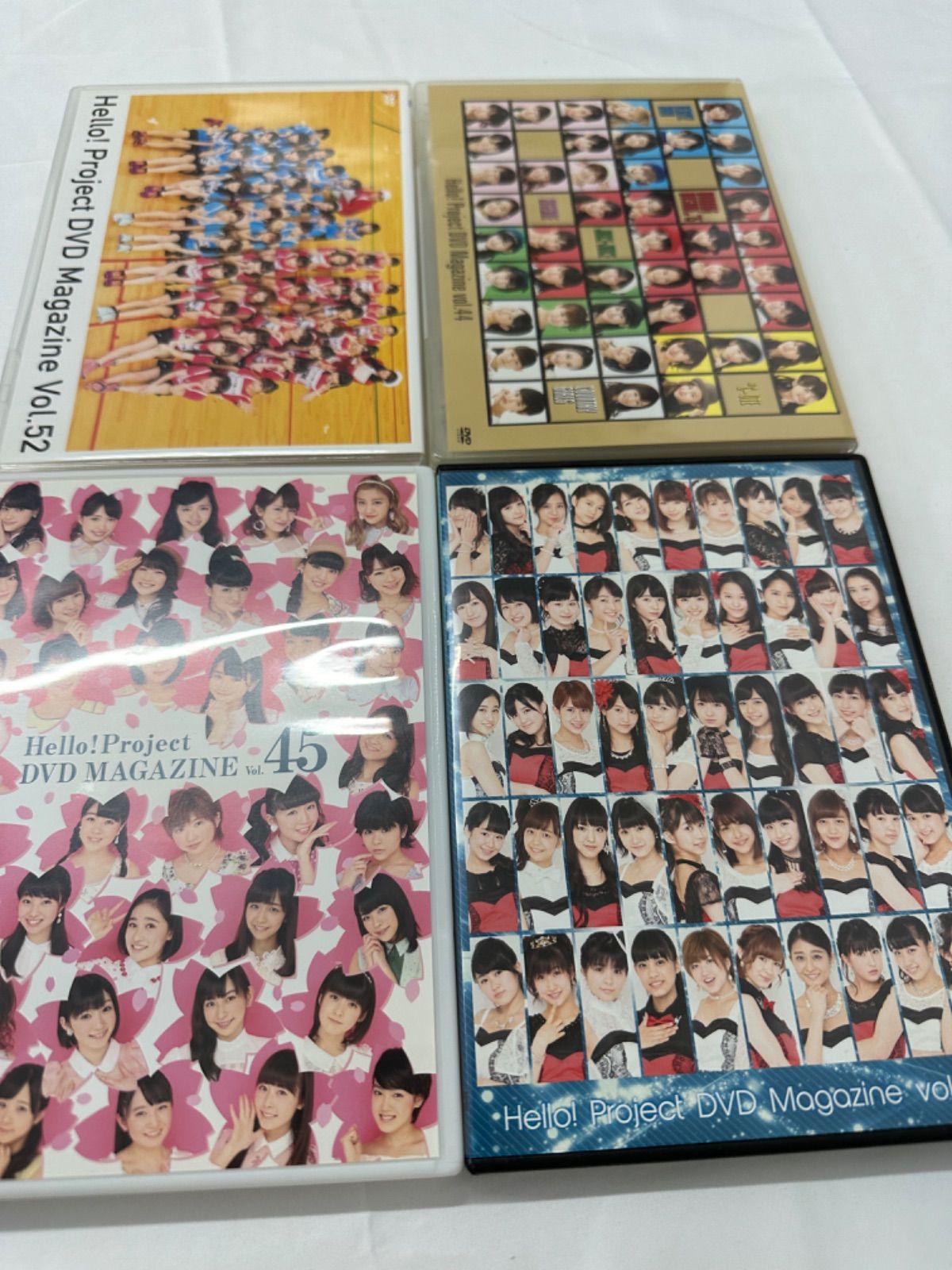 ハロー!プロジェクト DVDマガジン vol.44,45,47,52 4枚セット 管理7C - メルカリ