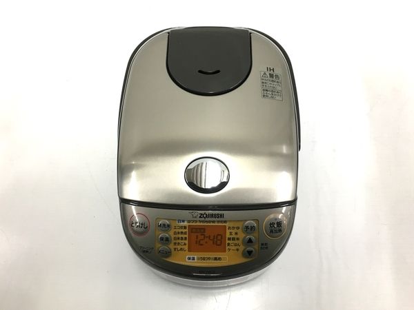 象印 IH炊飯ジャー NW-HA10 2021年製 5.5合 ステンレス プラチナ厚釜 極め炊き ZOJIRUSHI 調理 家電 中古 美品 T7940547 - メルカリ