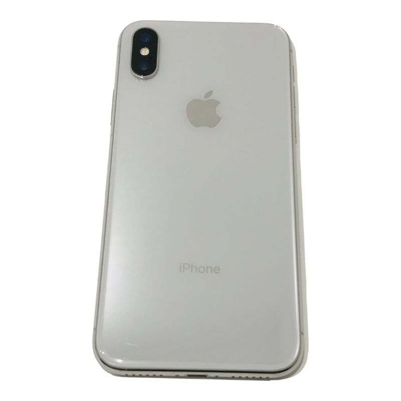 SIMフリー Apple iPhoneX 64GB MQAY2J/A docomo 判定 ホワイト バッテリー最大容量72％ 【ジャンク品/現状品お渡し】 12411K41U - メルカリ