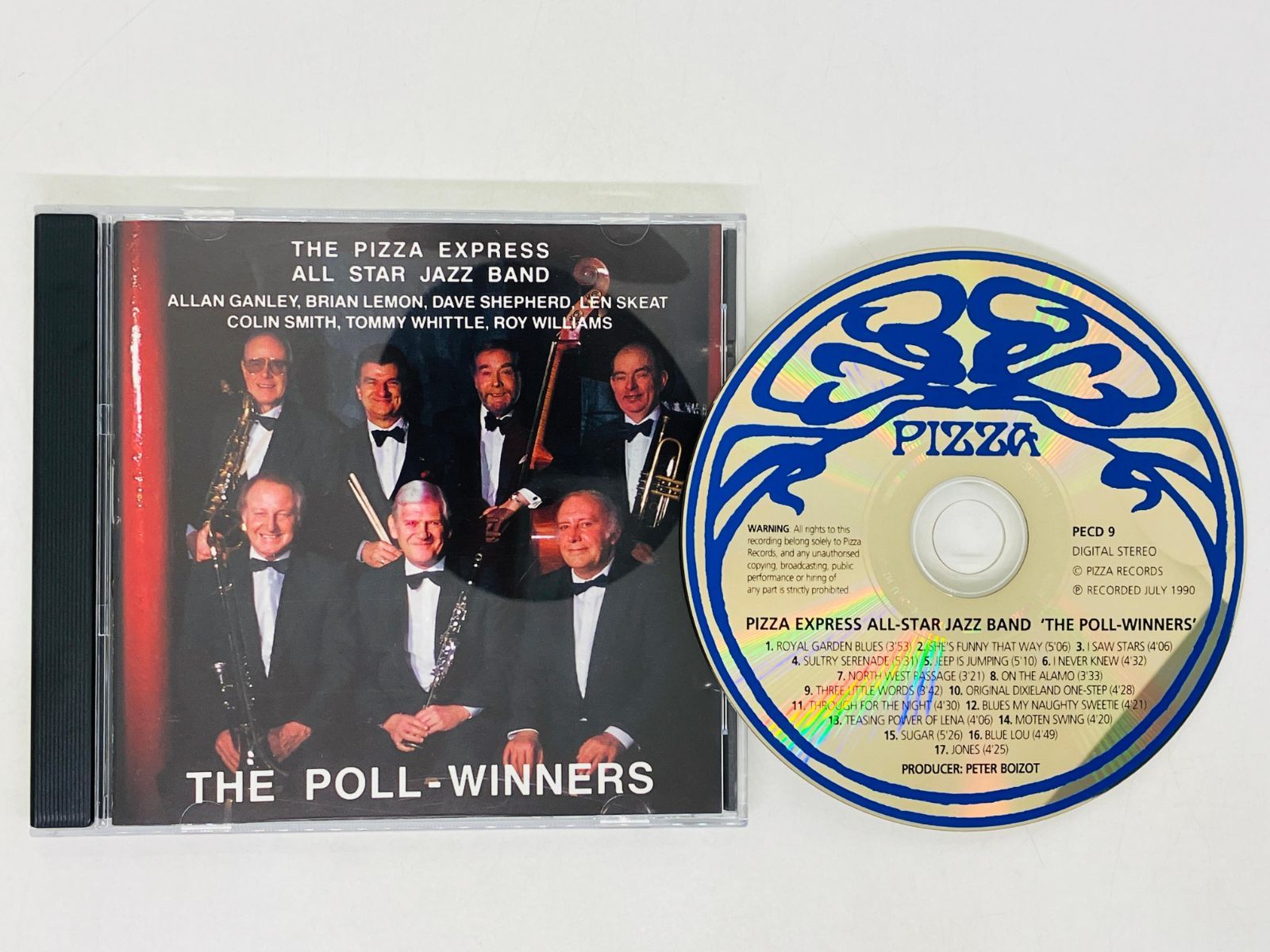 CD PIZZA EXPRESS ALL STAR JAZZ BAND / THE POLL WINNERS / アルバム JAZZ PECD ...