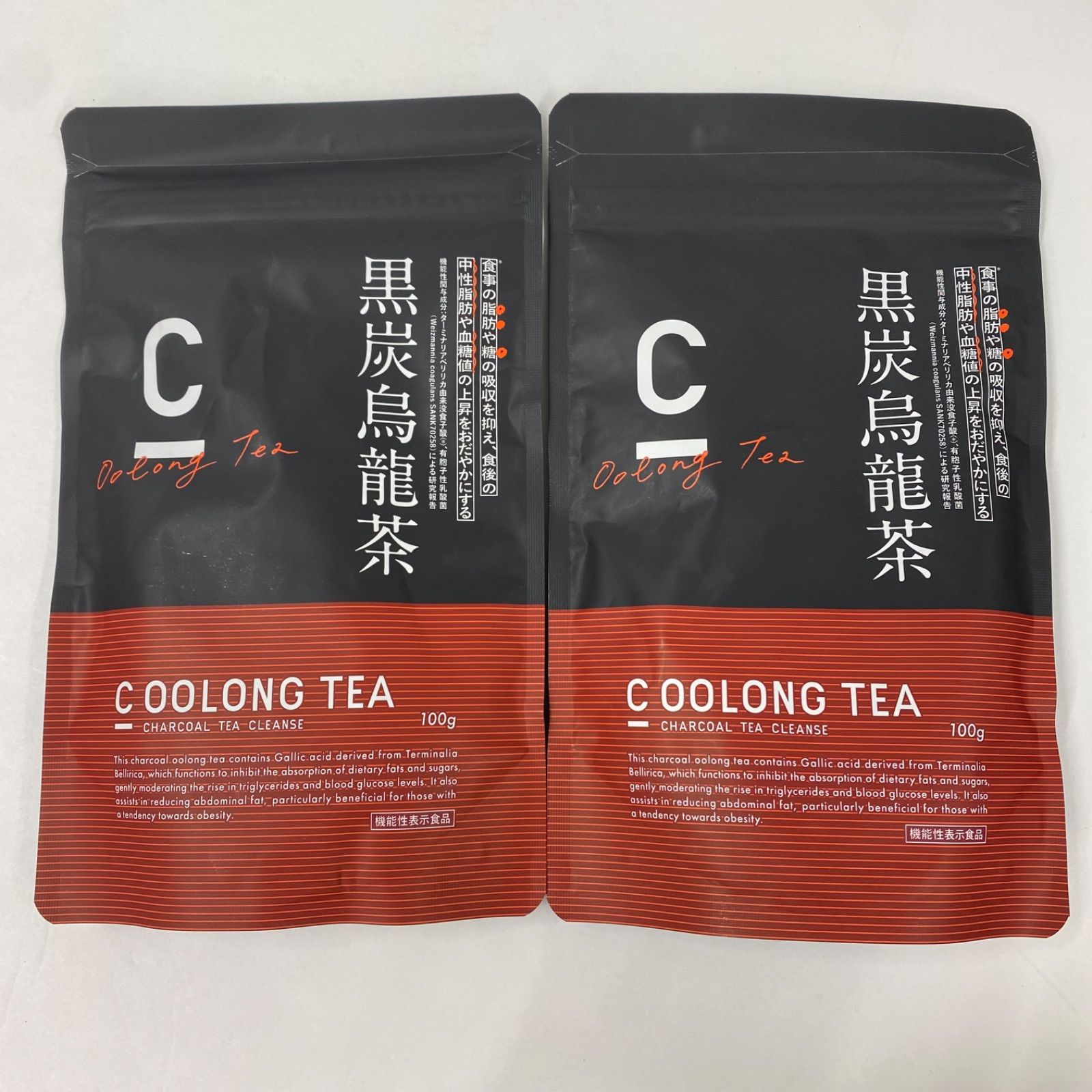 A6735 K C OOLONG TEA チャコールティークレンズ 黒炭烏龍茶 100g 計2点セット 2709 - メルカリ