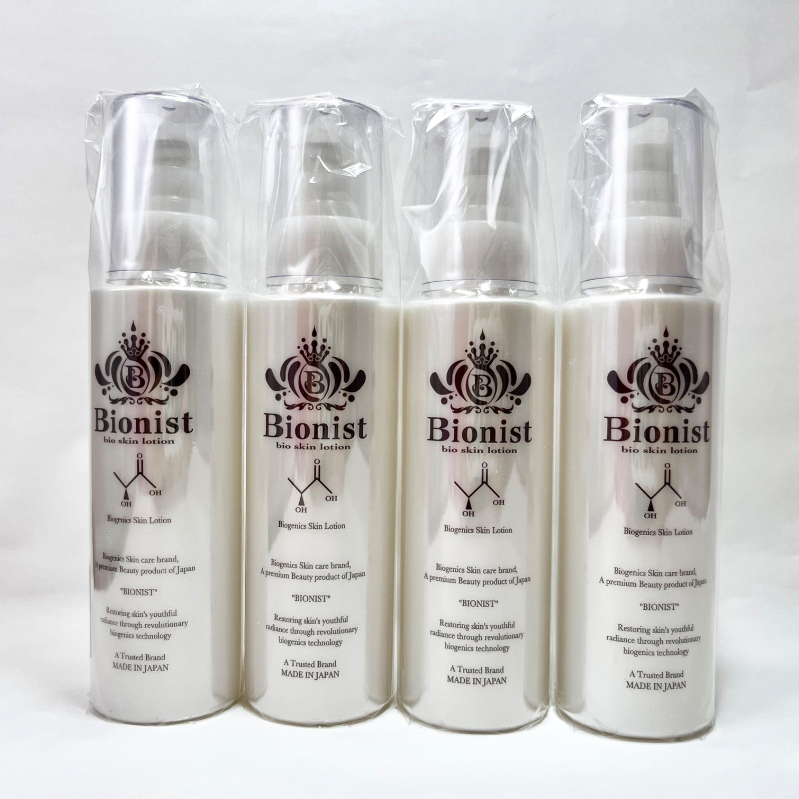 Bionist bio skin lotion ビオニスト バイオスキンケアローション 化粧水 100ml 4本セット - メルカリ