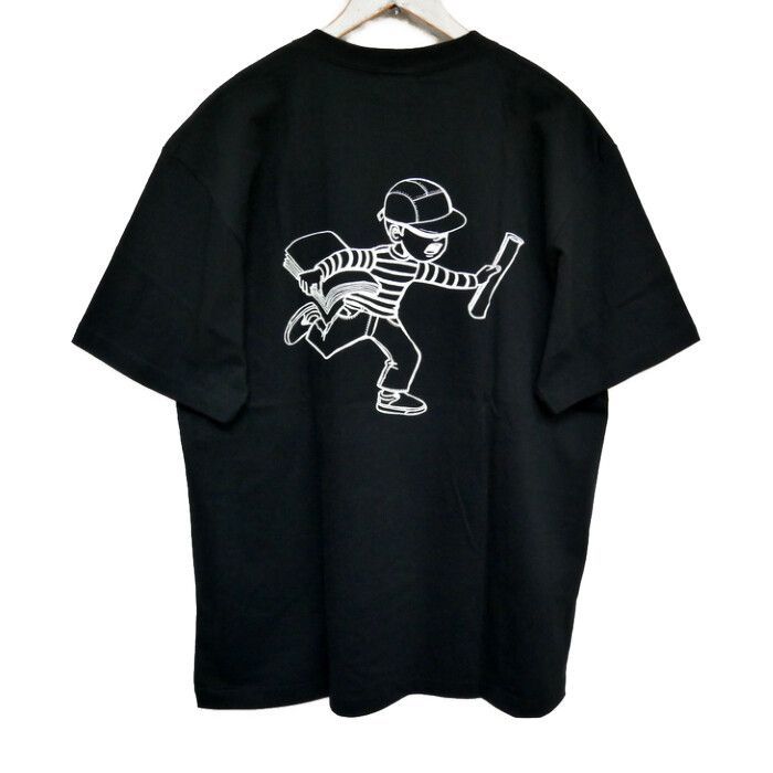 paperboy ペーパーボーイ 国内正規 24SS PB LOGO TEE ロゴプリントTシャツ BLACK ブラック 黒 XL - メルカリ