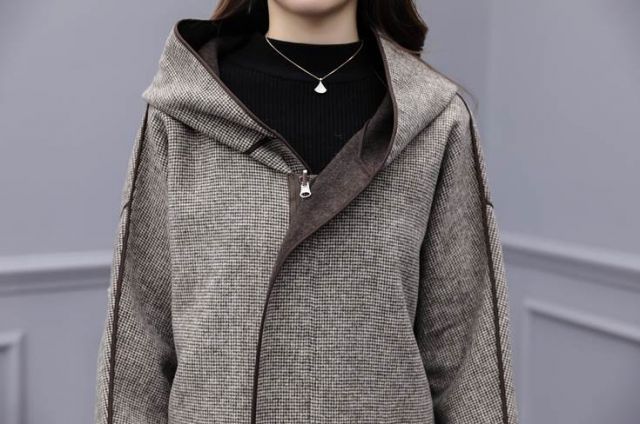 リバーシブル アウター コート ロング ロング丈 袖あり 長袖 襟なし ストレート フード付き ファスナー ポケット 前開き 2way ポリエステル 大人可愛い きれいめ シンプル カジュアル 大人 上品 おしゃれ お洒落 かっこいい レトロ アジアン エスニック ラフ クール モダン リバーシブル アウター コート ロング ロング丈 袖あり 長袖 襟なし