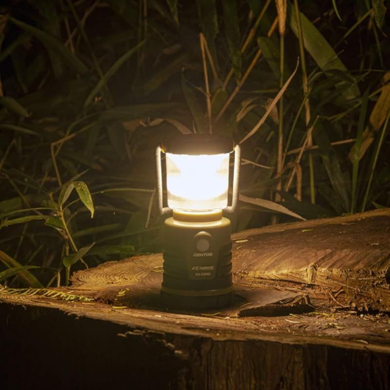 GENTOS(ジェントス) LED ランタン ミニ 小型 単3電池式 440ルーメン エクスプローラー EX-334D キャンプ アウトドア ライト 照明 防災 1 - メルカリ