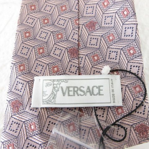 ヴェルサーチ ヴェルサーチェ VERSACE シルクネクタイ グレカ柄