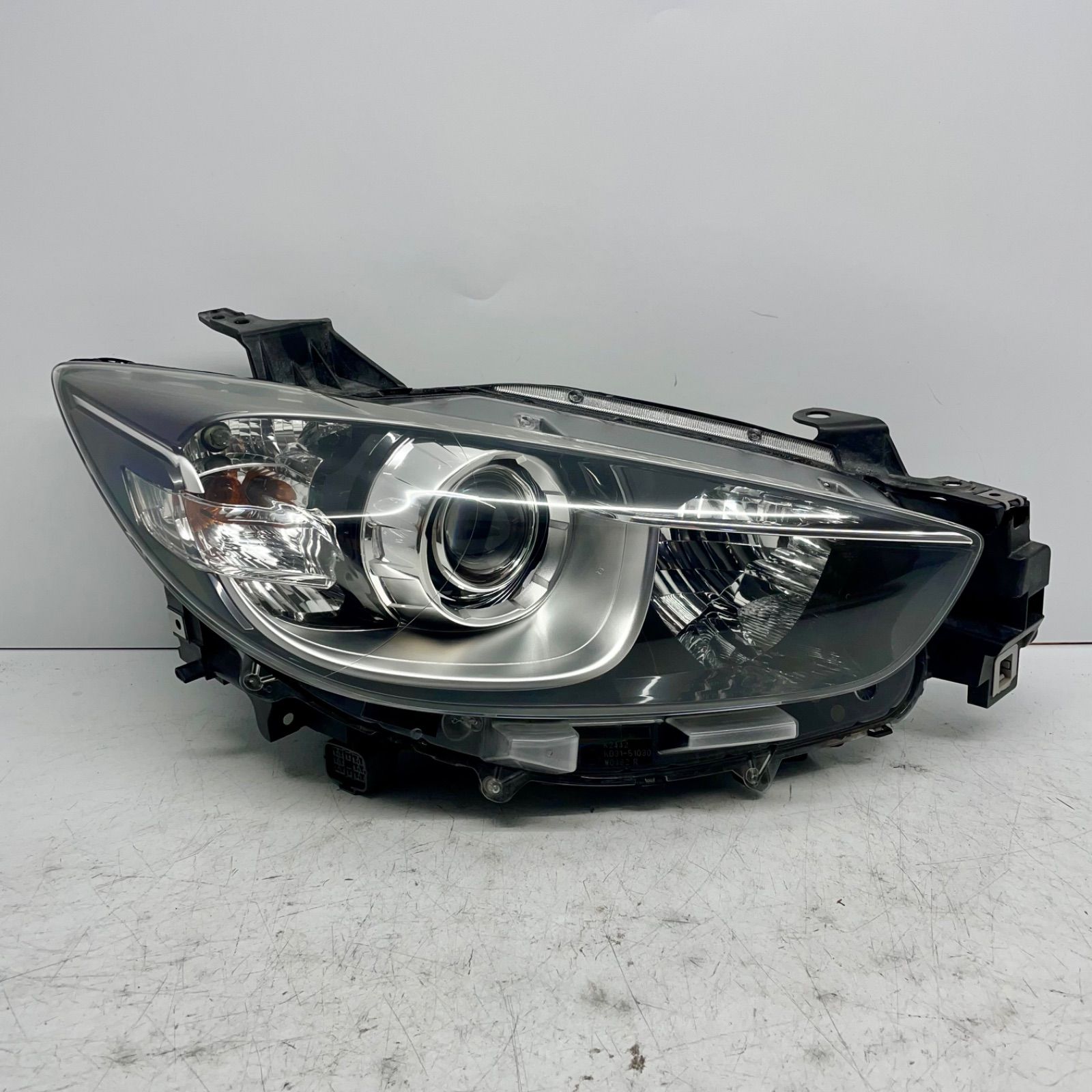 【コーティング済】マツダ KE2FW KEEFW KE系 CX-5 CX5 前期 ヘッドライト ランプ レンズ 右側 運転席側 R HID ...