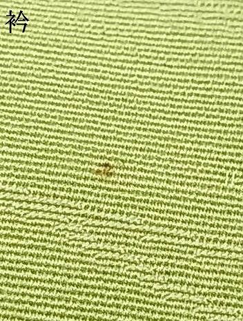 平和屋着物▽上質な色無地 単衣 芝地紋 若菜色 正絹 逸品