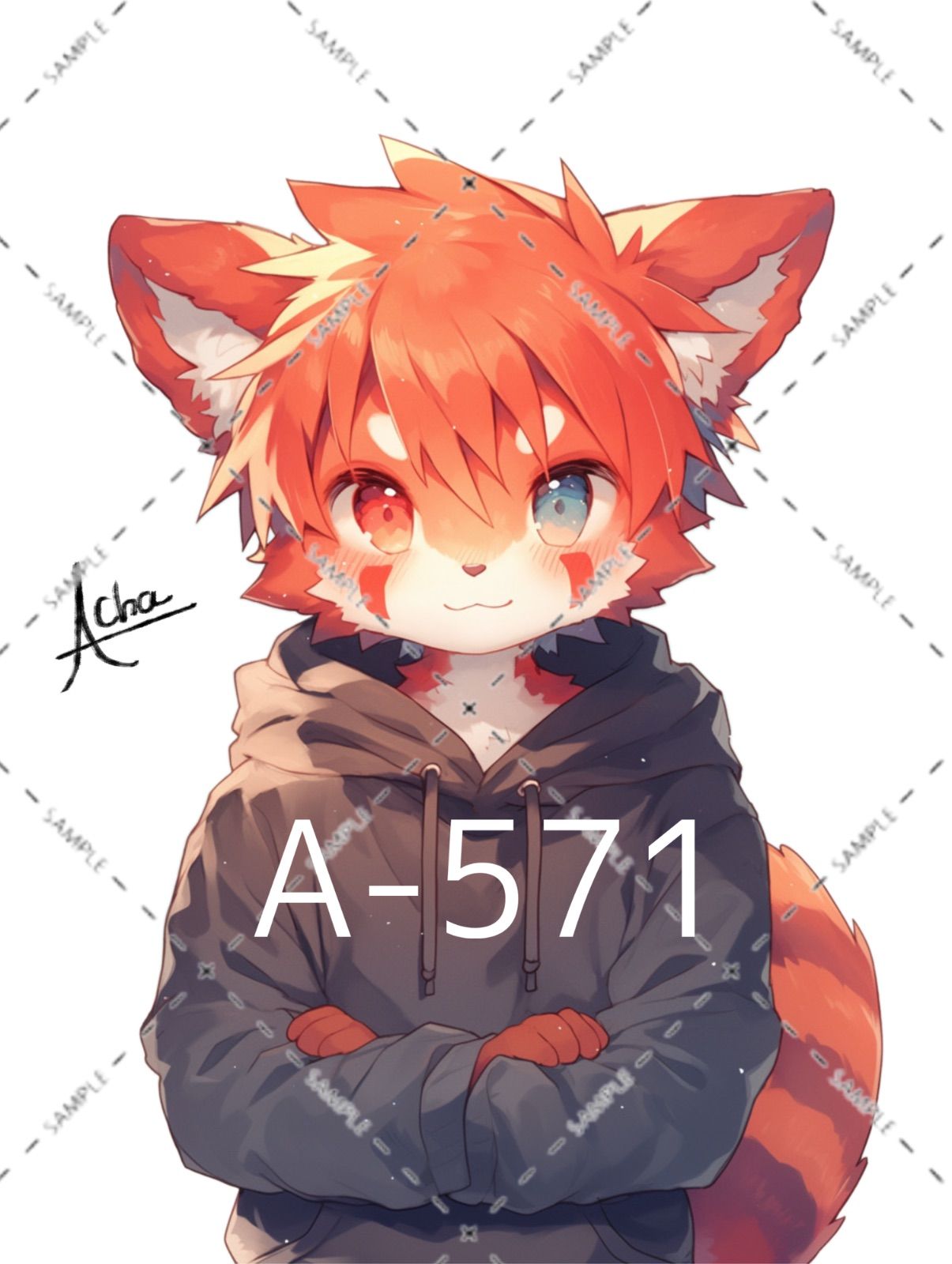 A-571 動物 ステッカー sticker コラージュ collage acha‎shop - メルカリ