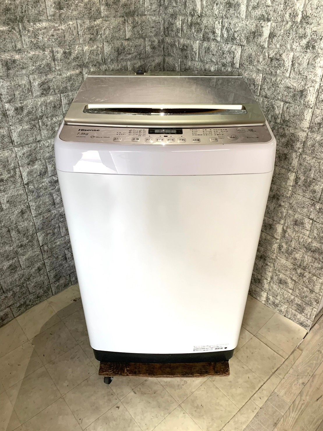全国送料無料★3か月保障付き★洗濯機★2020年★ハイセンス★7.5kg★HW-DG75A★S-1006 - Patina(パティナ) - メルカリ