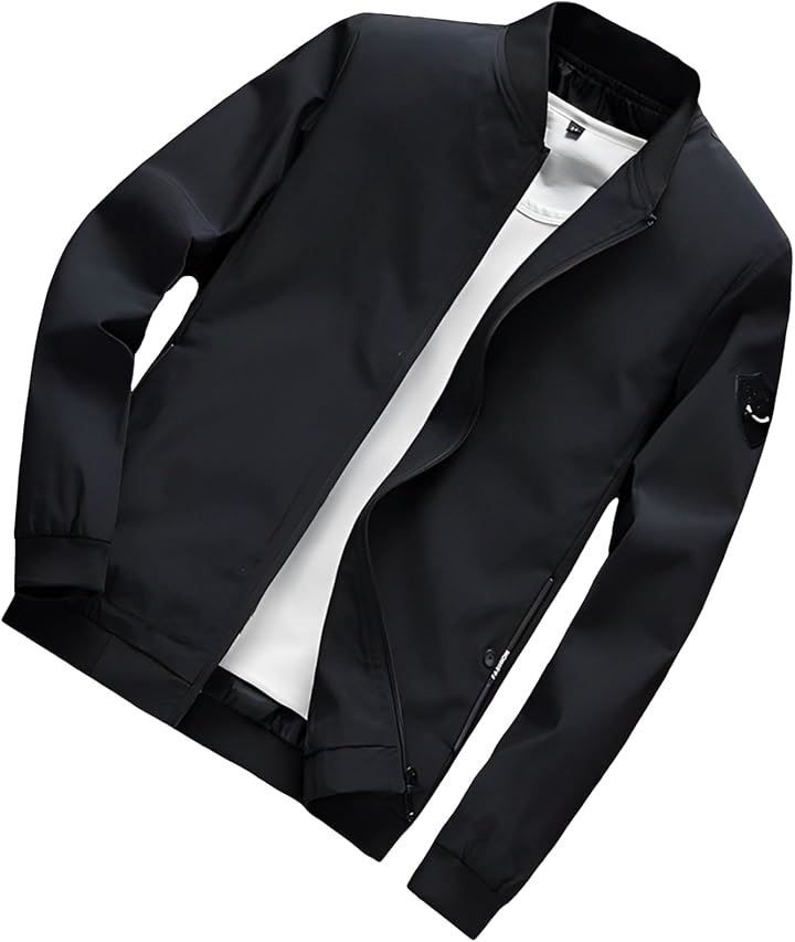 aspersio アスペルシオ クラシック ジャケット 長袖 フードなし ジップアップ ウェア オシャレ アウター メンズ 大人 ストリート ...