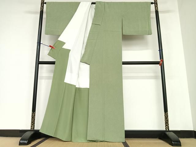 平和屋着物○江戸小紋 彫士：住田双光・染士：服部光擴 鮫小紋柄 正絹