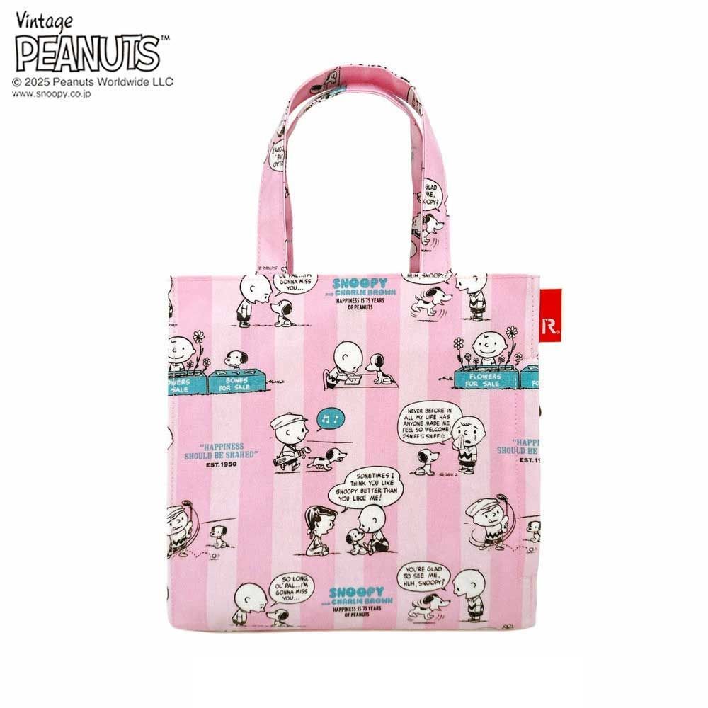 新品 2025新作 スヌーピーバッグ ミニバッグ ROOTOTE Vintage PEANUTS SQUARE 8431 ルートート IP ...