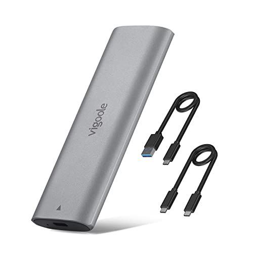 USB C エンクロージャUSB3.1 RTL9210B高性能チップ Gen2 外付けケース工具が不要 10Gbps高速データ転送UASP ...