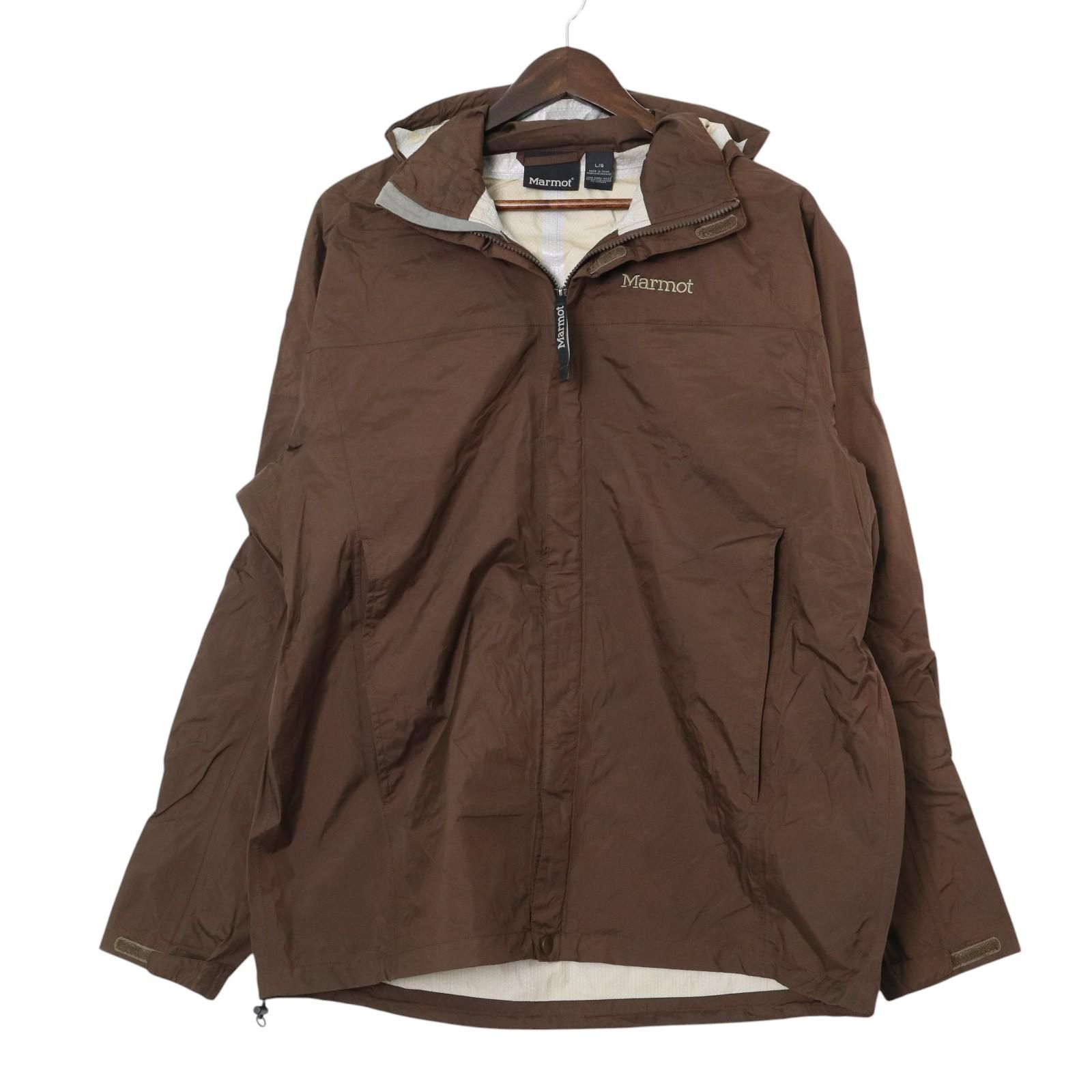 MARMOT マーモット マウンテンパーカー アウトドア ブラウン (メンズ L) 中古 古着 A4327 - メルカリ