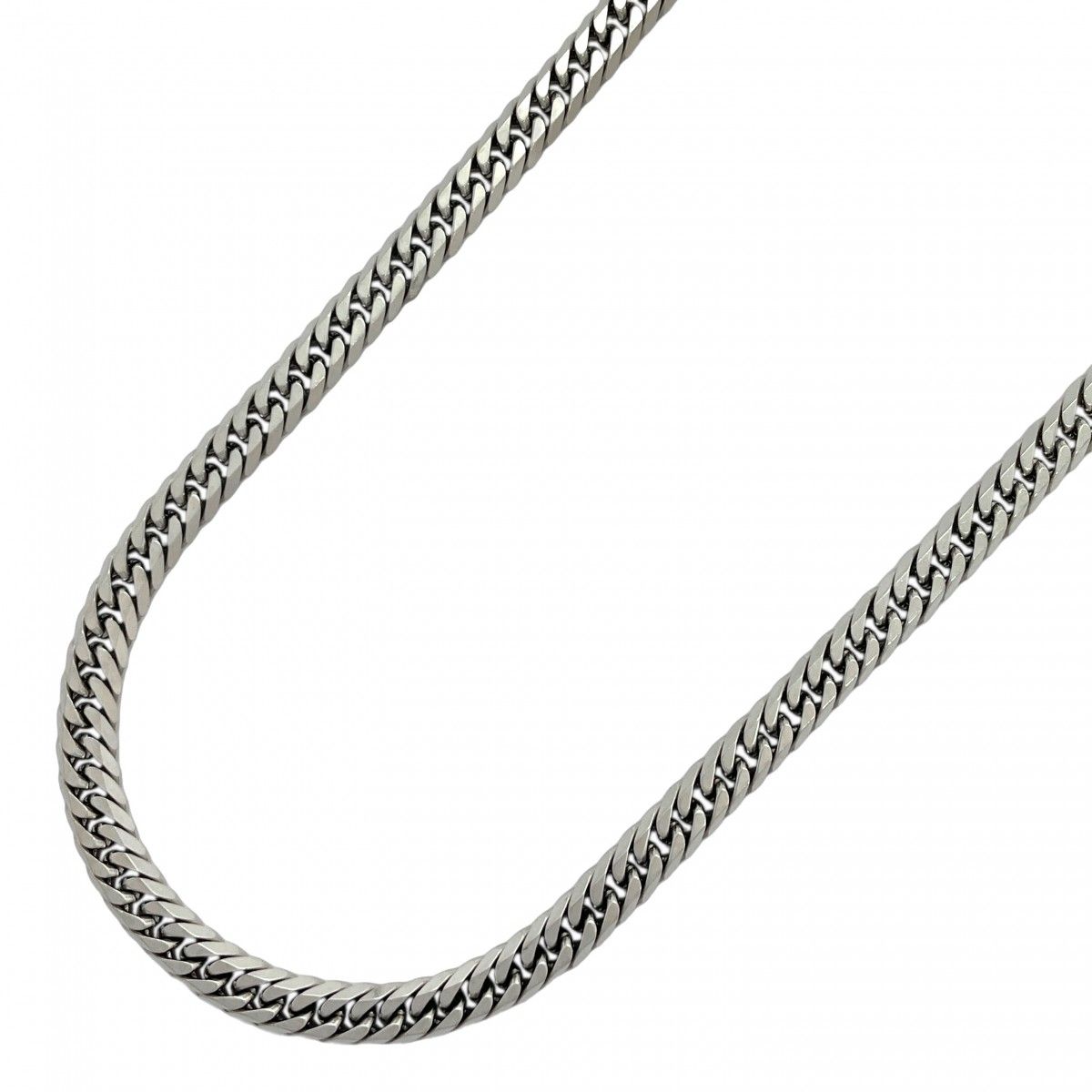 【5khe059】喜平 ネックレス Pt850 プラチナ 6面 ダブル 60.7cm 45.3g キヘイ【中古】メンズ レディース ユニセックス - メルカリ