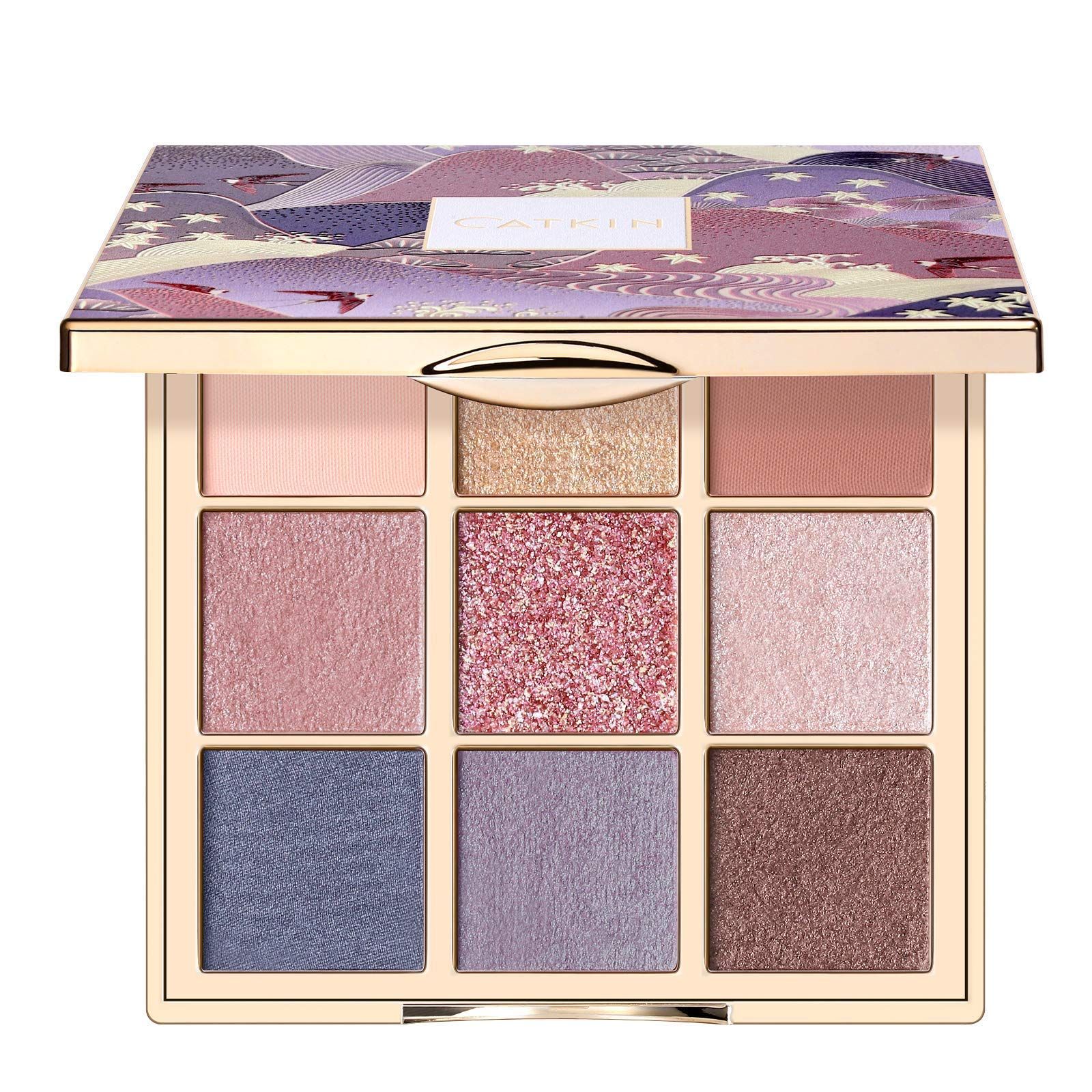 日本公式 CATKIN 長相思 9色アイシャドウパレット 中国コスメ 高発色 キラキラ ラメ (C08 Morandi) [C08 Morandi] - メルカリ