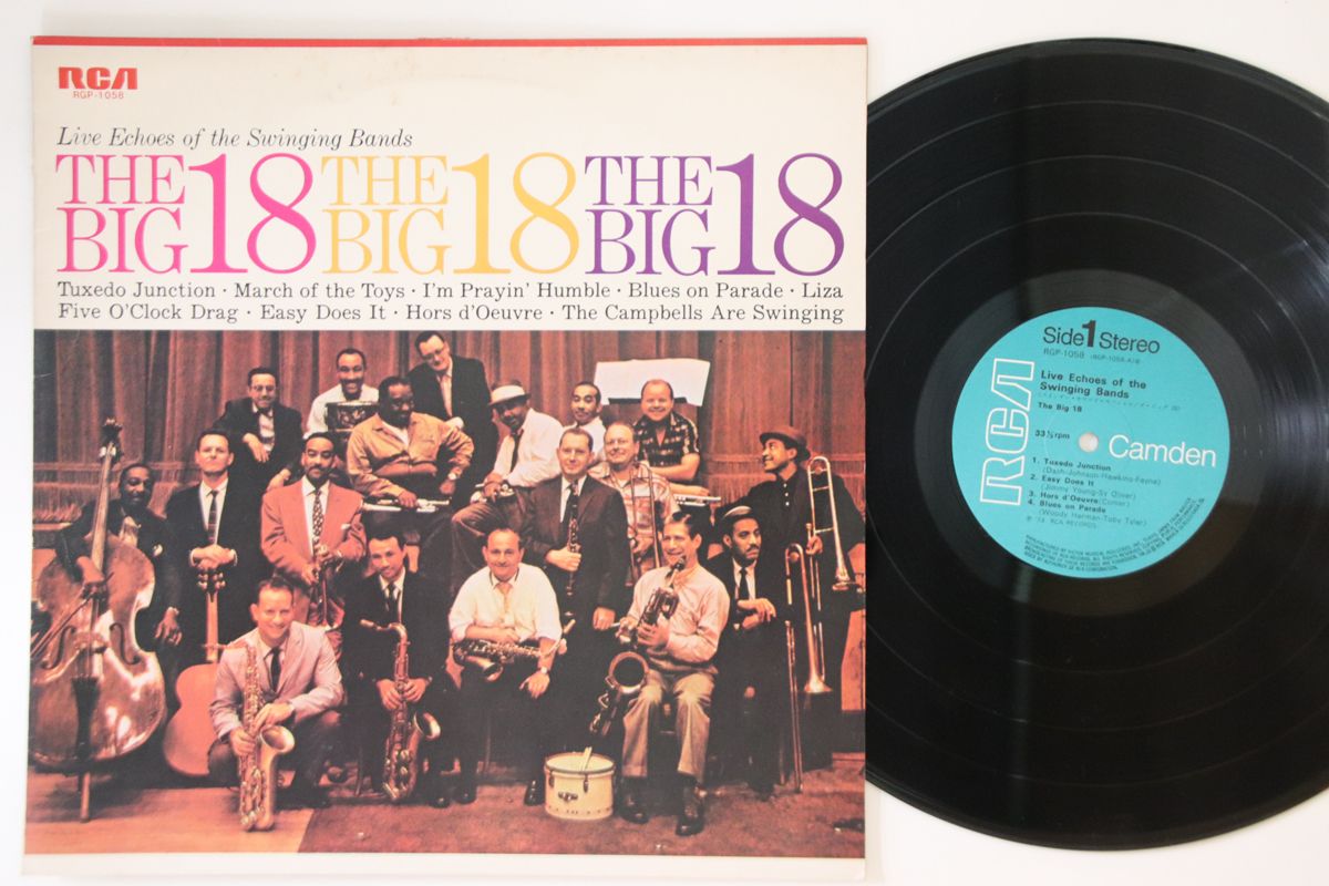 LP Big 18 Live Echoes Of The Swinging Bands RGP1058 RCA /00260 - メルカリ