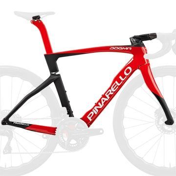 特価品 新車・新品自転車 ピナレロ（PINARELLO）23’DOGMA F DISK ロードフレームセット SUMMIT RED(D402 ...