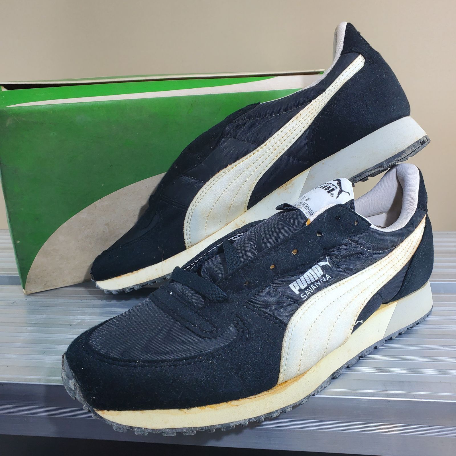 P②【NEW！】【希少デッドストック】80s PUMA " SAVANNA " 27cm 箱付き - メルカリ