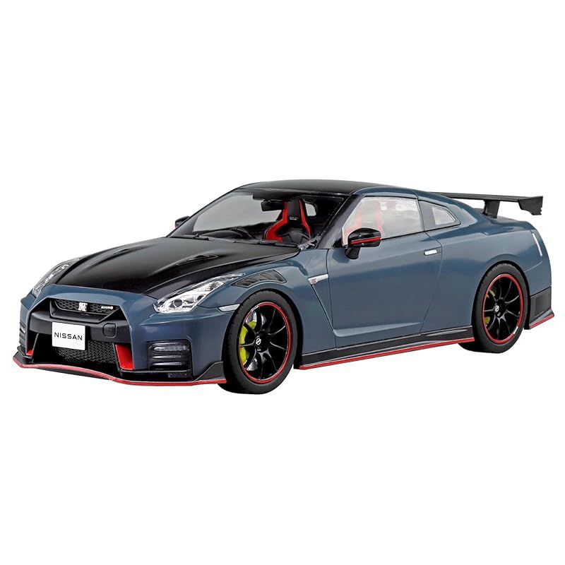 青島文化教材社 1/24 楽プラ スナップカーシリーズ No.02-NG R35 NISSAN GT-R NISMO Special edition 2022 NISMO ステルスグレー ...