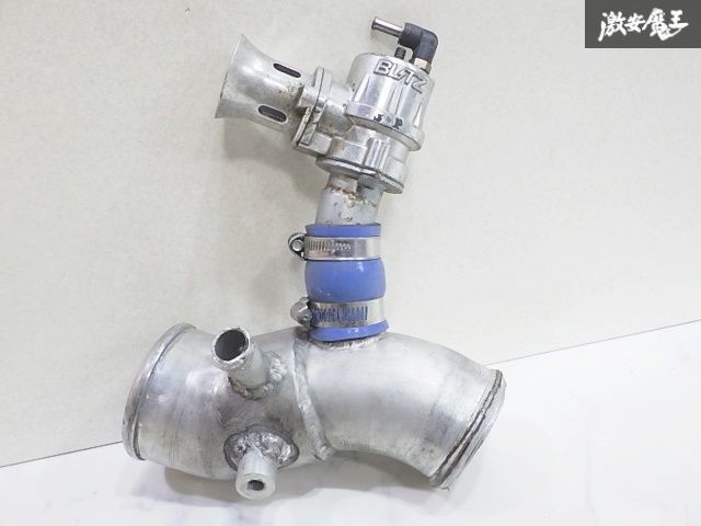 ★実動外し★ BLITZ ブリッツ S13 シルビア SR20DET ターボ 5MT ブローオフバルブ ブローオフ インテークパイプ付き ...