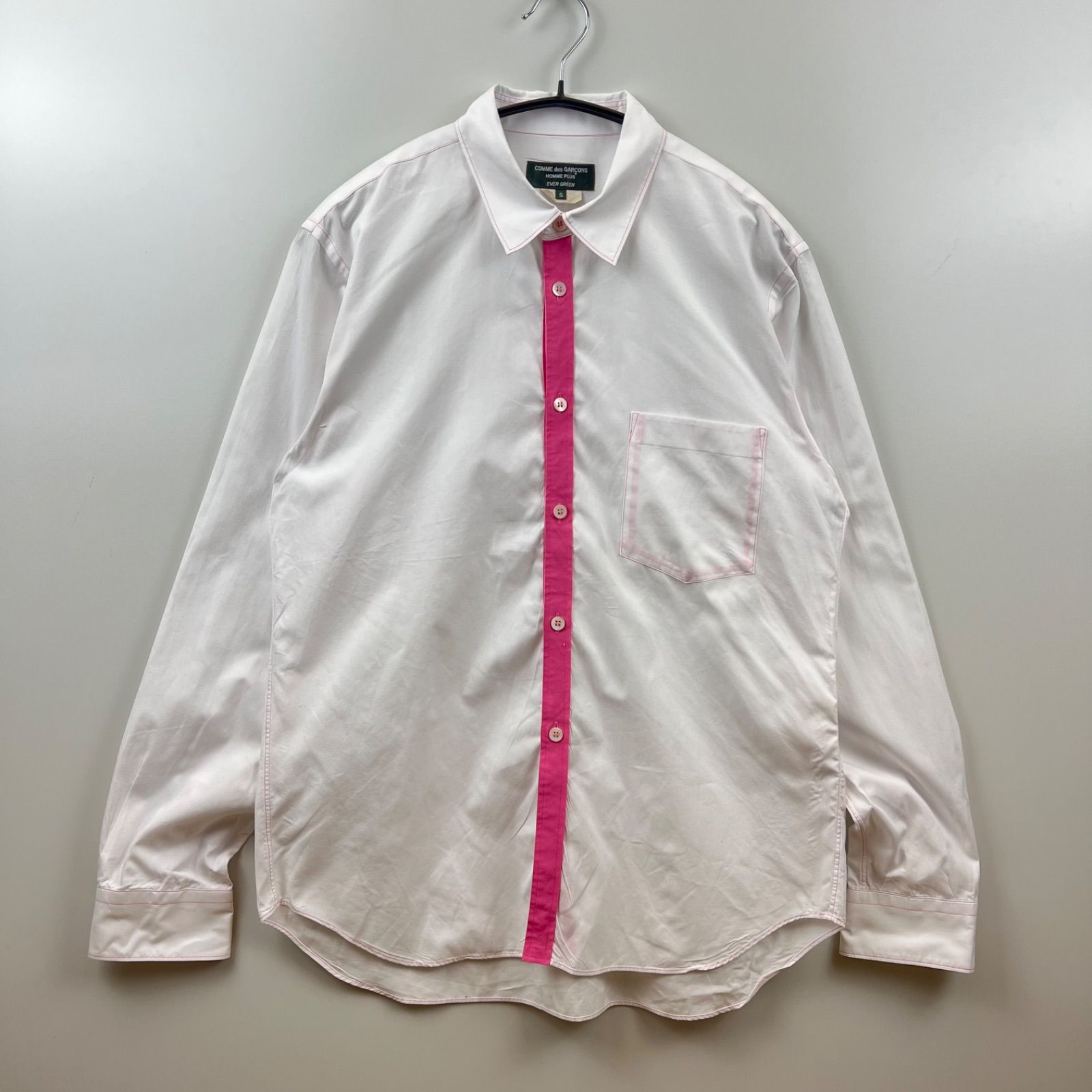 COMME des GARCONS HOMME PLUS EVERGREEN AD2009 PD-B203 L/S shirts S ギャルソン エバーグリーン 長袖 デザインシャツ CDG ...