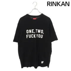シュプリーム 23SS One Two Fuck You S/S Top フロントプリントTシャツ