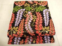 平和屋着物○訪問着 総刺繍 竹屋町刺繍 流水花籬文 暈し染め 金糸 正絹