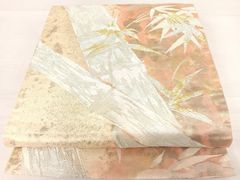 平和屋着物＊夏物 小紋 絽 草花文 高島屋扱い 正絹 逸品 AABA6830st