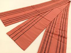 平和屋着物▽上質な紬 単衣 市松花文 正絹 逸品 DAAT4436du - メルカリ