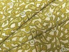 平和屋着物○結城紬 100亀甲 斜縞 やまと誂製 正絹 逸品 未使用