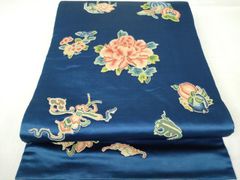 平和屋着物▽上質な紬 単衣 亀甲花文 正絹 逸品 AABB2389fy - メルカリ