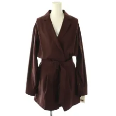 エイミーイストワール eimy istoire テーラードシャツロンパース