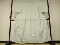 平和屋着物□極上 夏物 小紋 霞文 暈し染め 逸品 DZAA9903kh5 - メルカリ