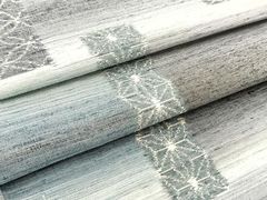 平和屋着物○本場大島紬 9マルキ 泥染め 地空き ミミズク くぼた謹製