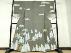 平和屋本店□極上 俵屋 人間国宝 喜多川平朗 有職織物 六通柄袋帯 唐織