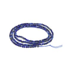 天然石 ラピスブルータイガーアイ3A 4mm玉 メガネチェーン