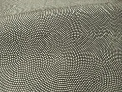 平和屋着物●江戸小紋　鮫小紋柄　黒地　正絹　逸品　AAAT0620zg 平和屋着物○江戸小紋 鮫小紋柄 黒地 正絹 逸品 AAAQ0473np